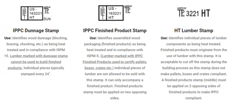 ISPM-15 Heat Treated Pallets | Export Compliant Wood Pallets for Sale