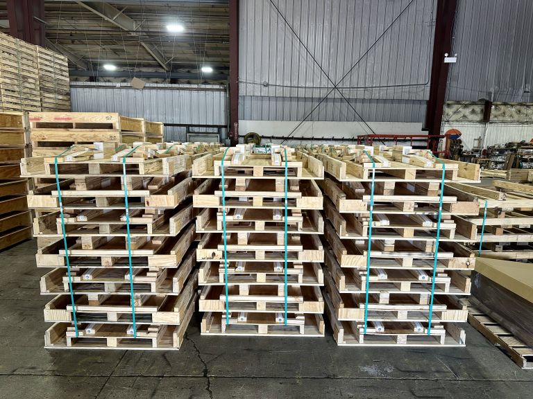 ISPM-15 Heat Treated Pallets | Export Compliant Wood Pallets for Sale